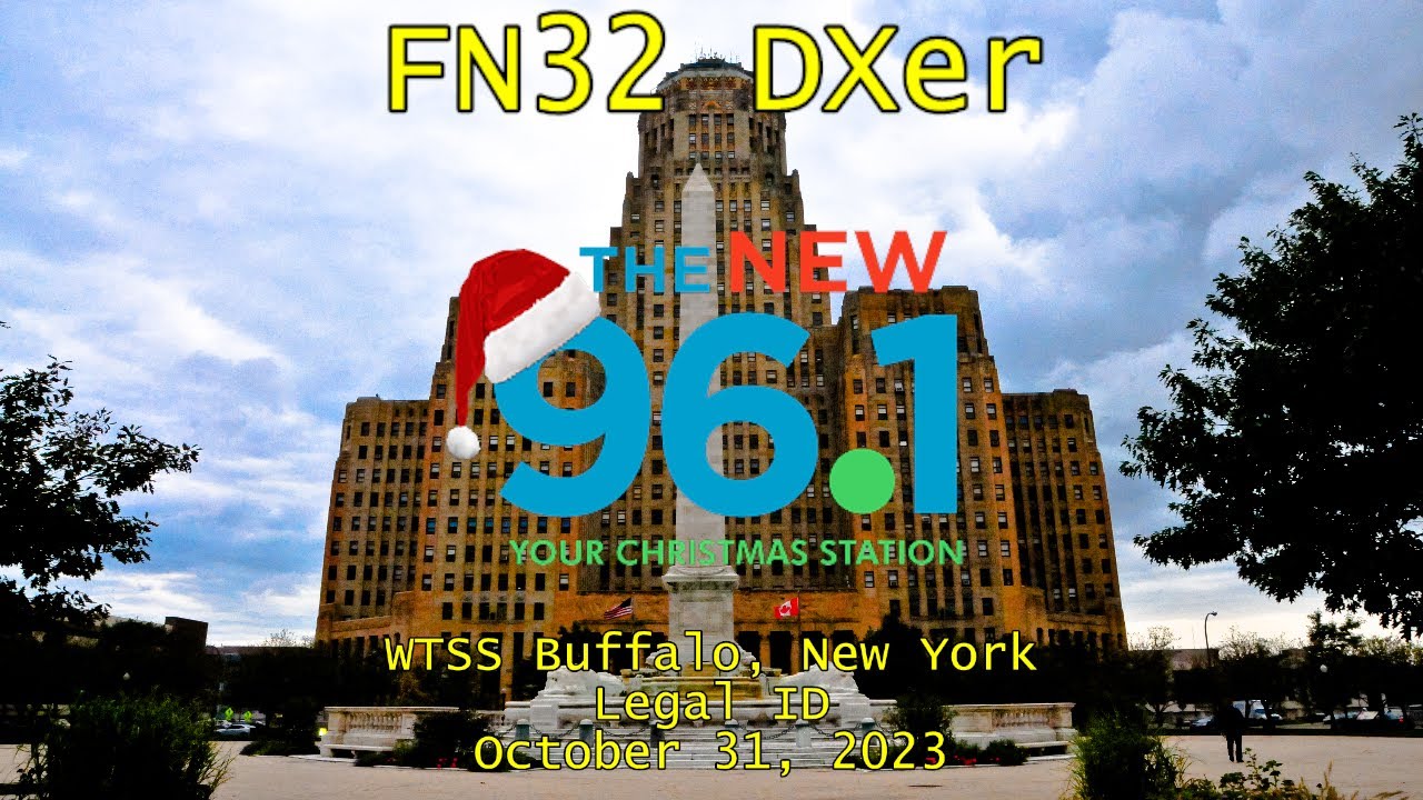 The New 96.1 | WTSS Buffalo, New York Legal ID (10/31/2023) - YouTube