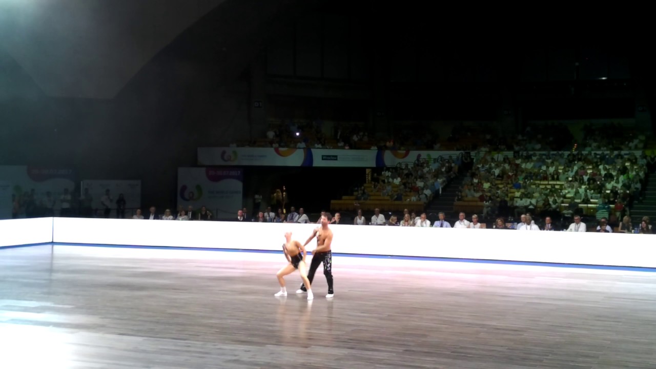 BLUDAU Tobias UHL Michelle ACRO 3 place - YouTube