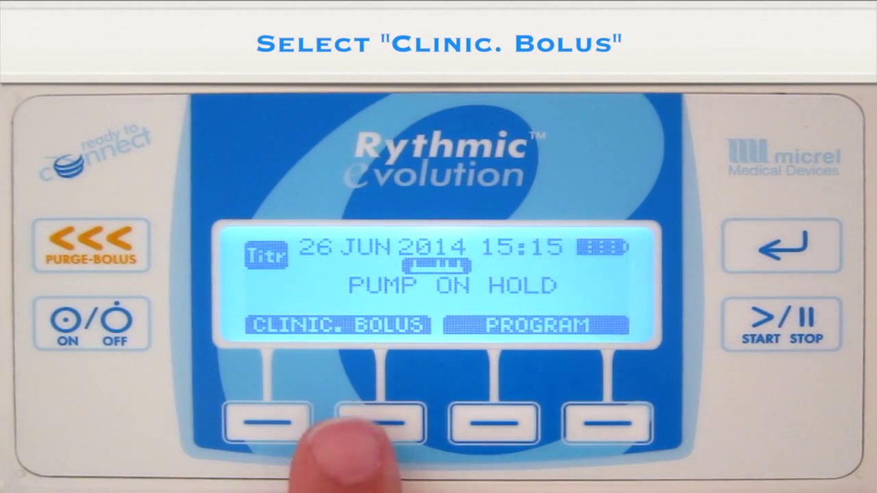 P5.Hướng Dẫn Chế Độ Clinician Bolus Máy Bơm Tiêm Điện Giảm Đau PCA ...