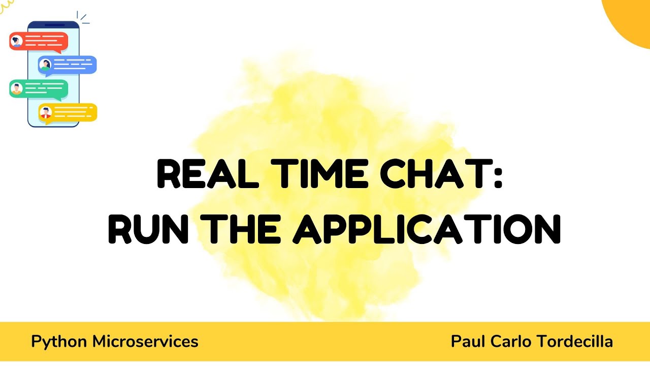 Python Microservices: Real Time Chat - YouTube