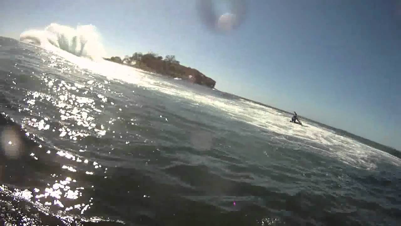 Surf kayaking slam and aerial clapotis madness session - YouTube