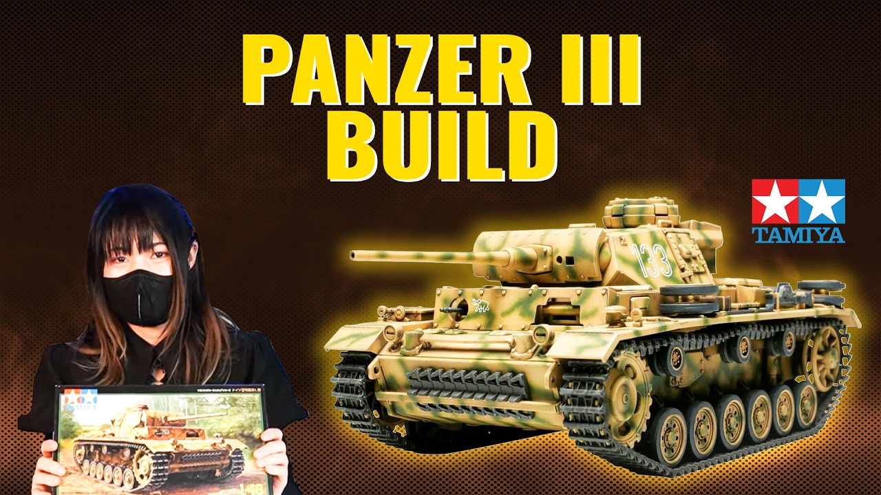 TAMIYA 1/48 Panzerkampfwagen III Ausf.L | Tank Build | #askhearns - YouTube