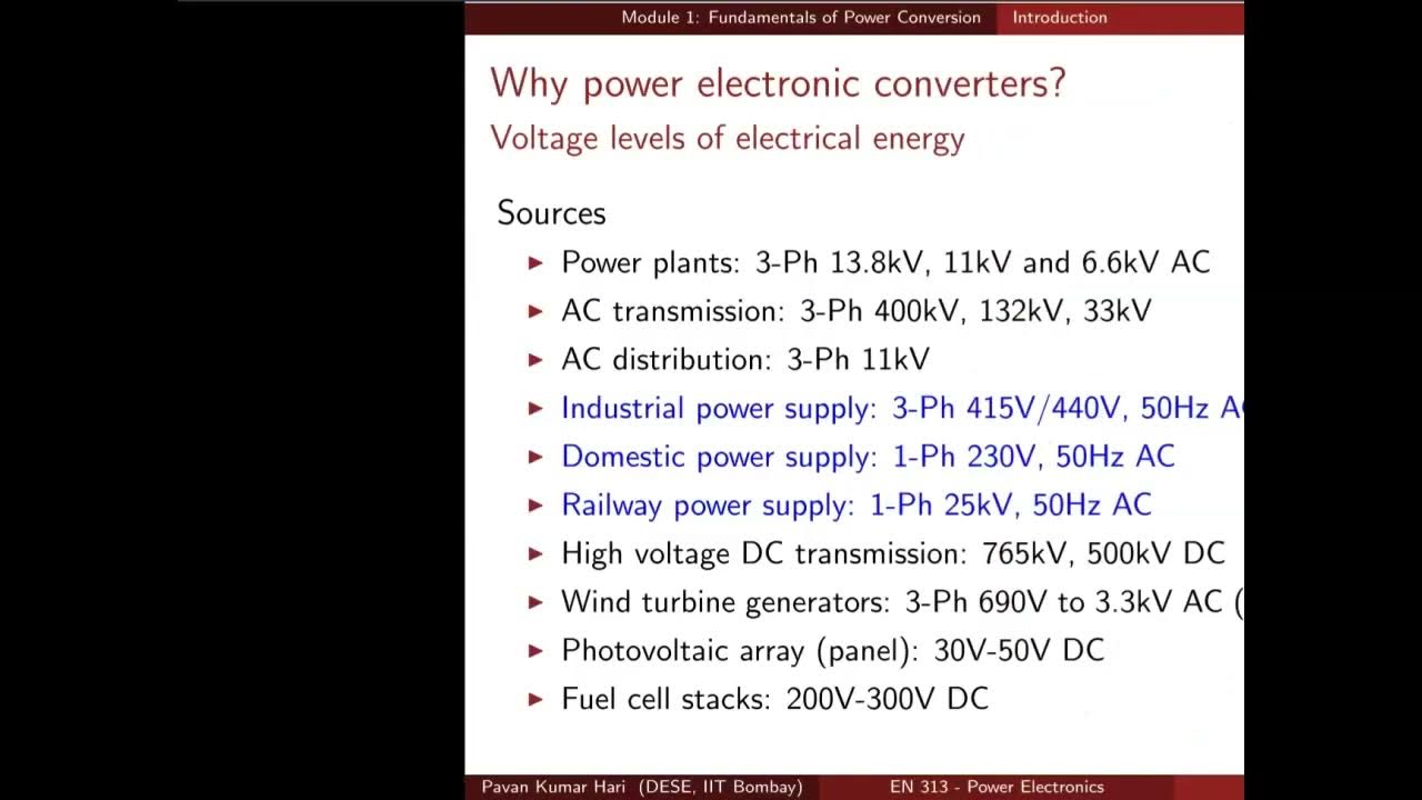 module1 01 introduction to power electronics - YouTube