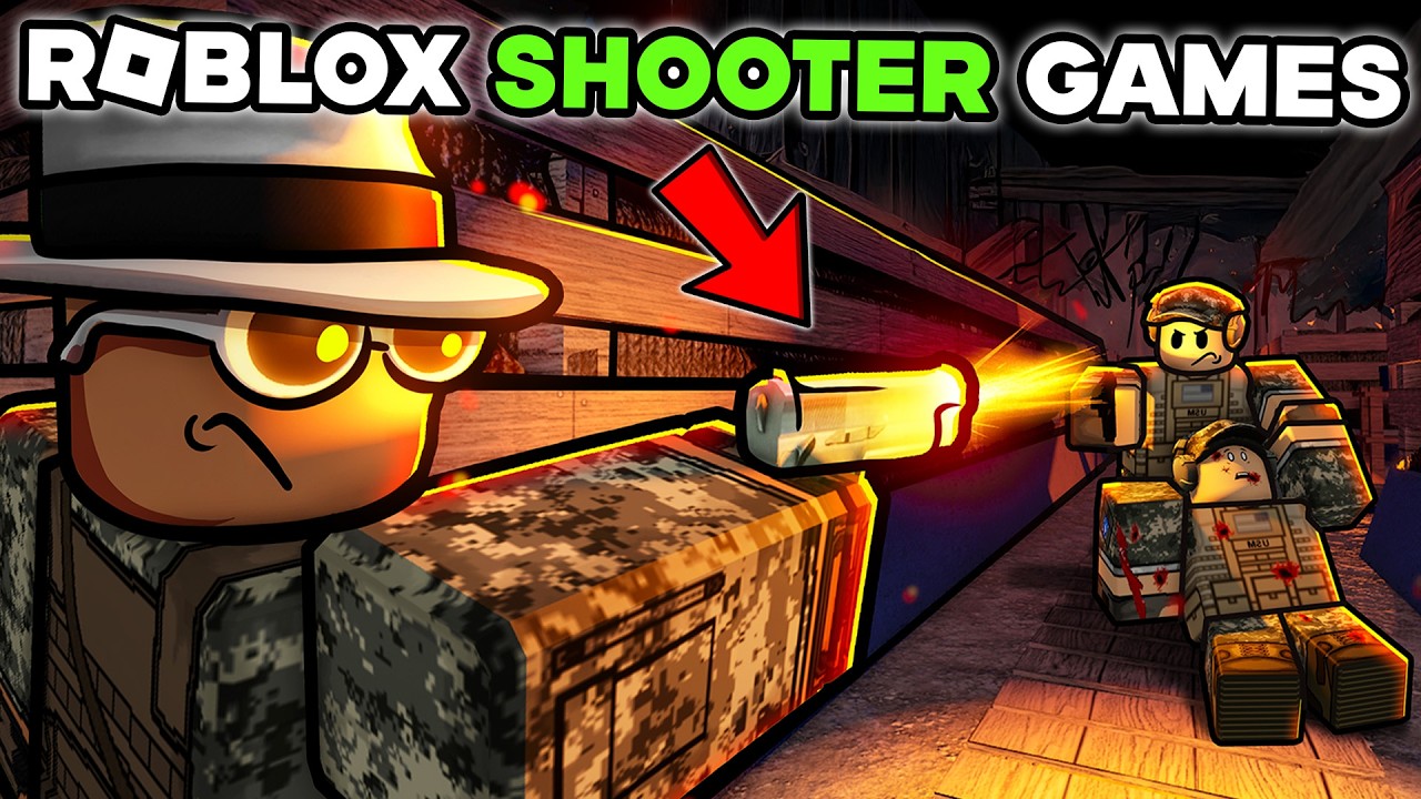 Top 10 Roblox Shooter Games You NEED to Play - YouTube