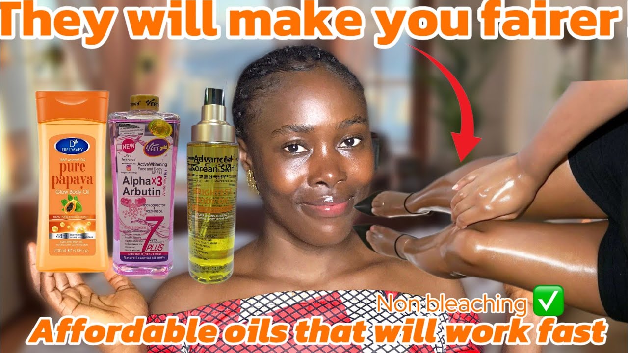 Top 10 body oils for shinny radiant skin Fast brightening body oils to ...