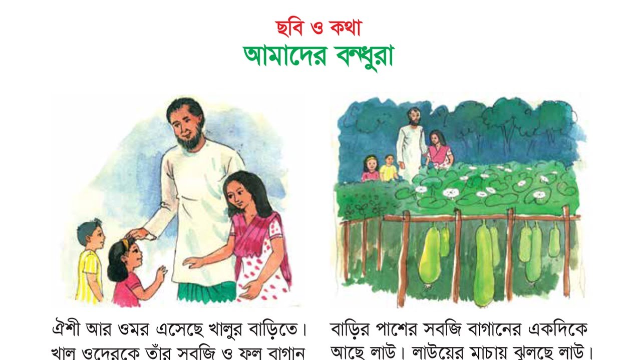Class 3 Bangla | পাঠ ১ | ছবি ও কথা - YouTube