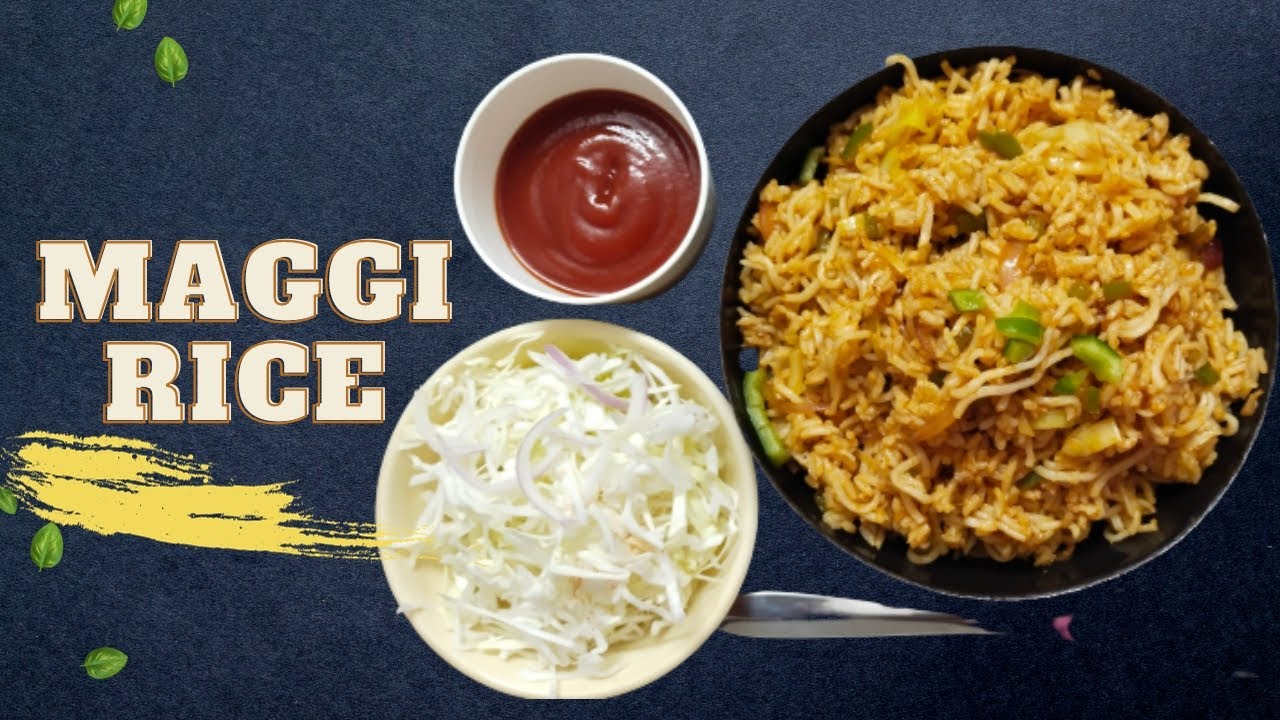 Maggi rice | meggie masala | JK'S cooking point - YouTube
