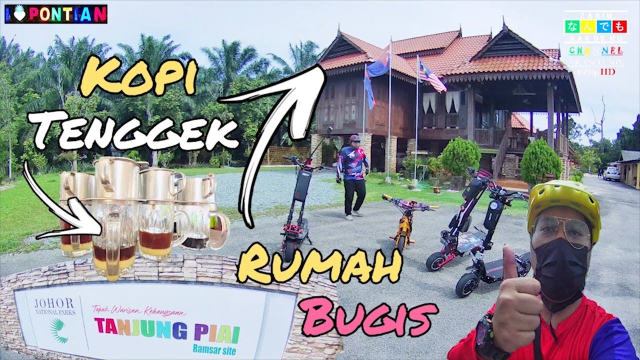 Ride Kopi Tenggek - Tanjung Piai - Rumah Bugis - Pontian - YouTube