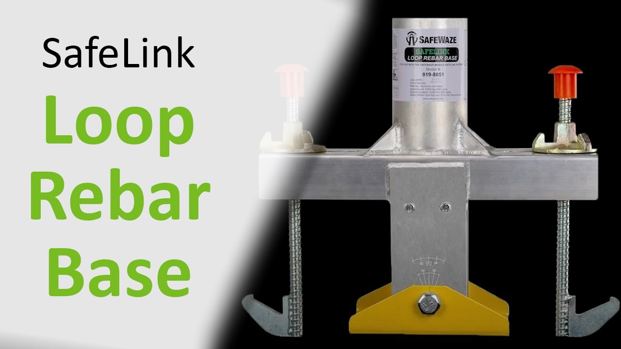 SafeLink Loop Rebar Base - YouTube