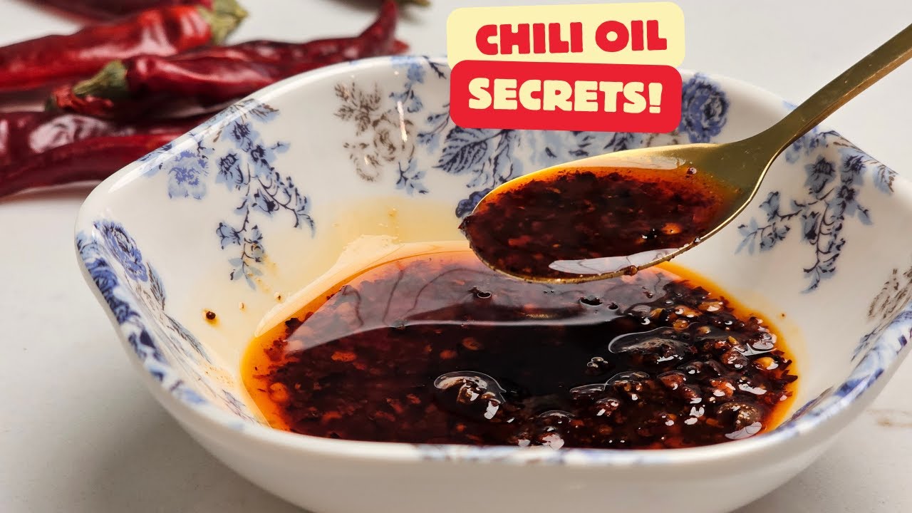 Chili Oil Secrets: in 60 seconds, make the world's tastiest Chili Oil ...