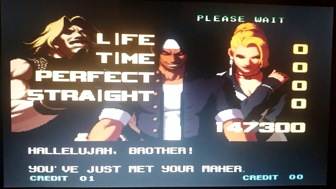 The King of fighters 2004 probando - YouTube