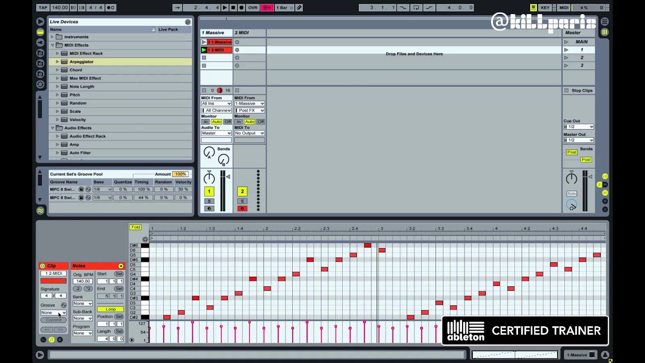 [Ableton Tutorial] - "Grooving & Funktifying Arpeggiator in Ableton ...