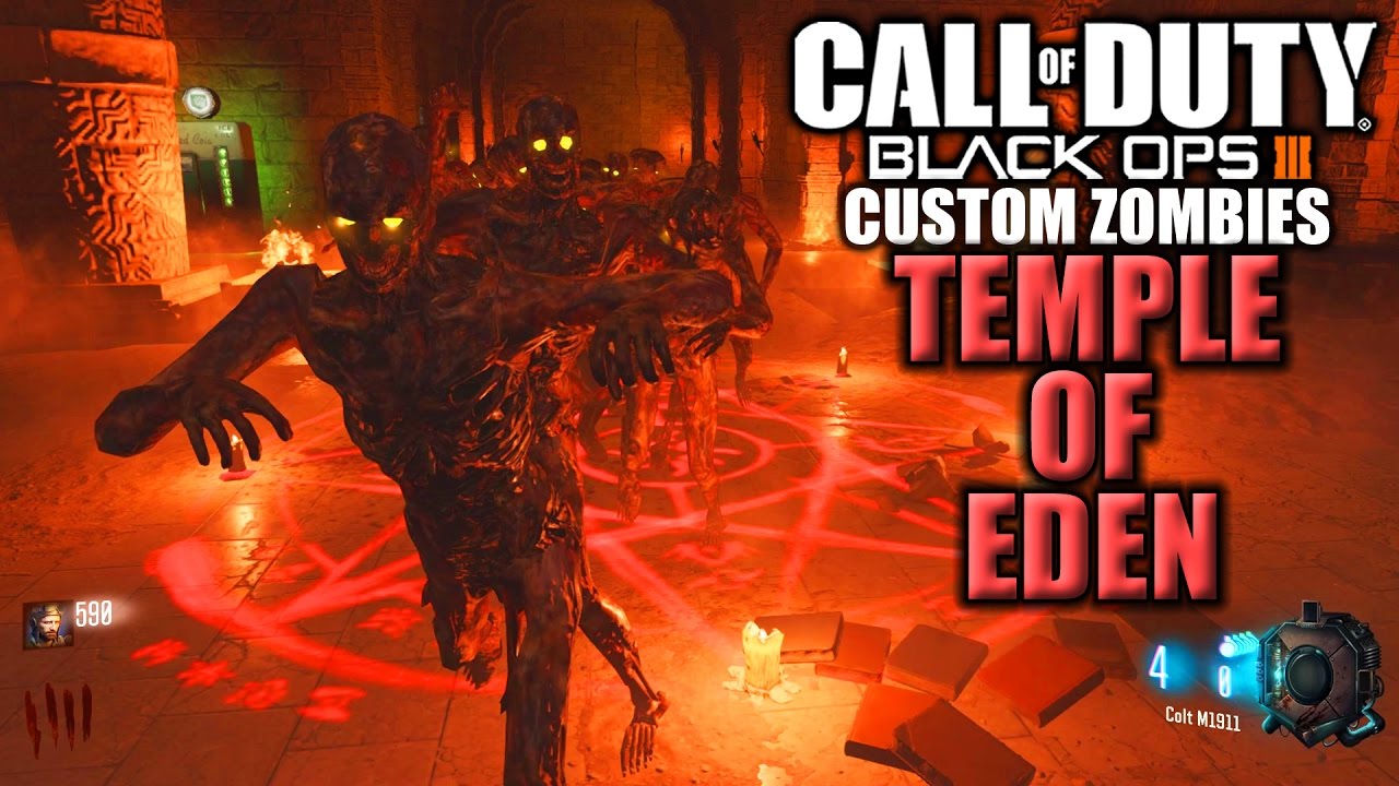 ENCONTREM A SUMMONING KEY NO TEMPLO DE EDEN - Black Ops 3 - Custom ...