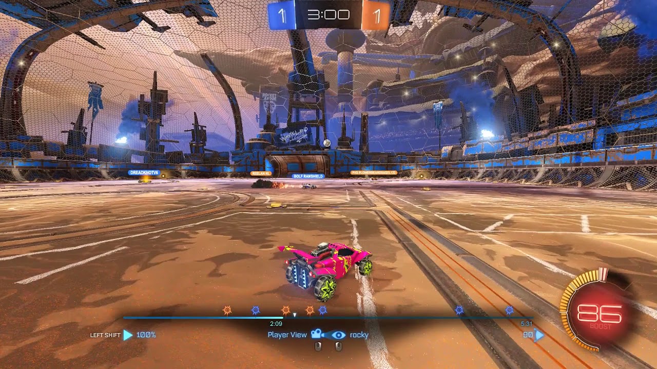 My Best Shot In 25 Hours of Gameplay [ROCKET LEAGUE] - YouTube