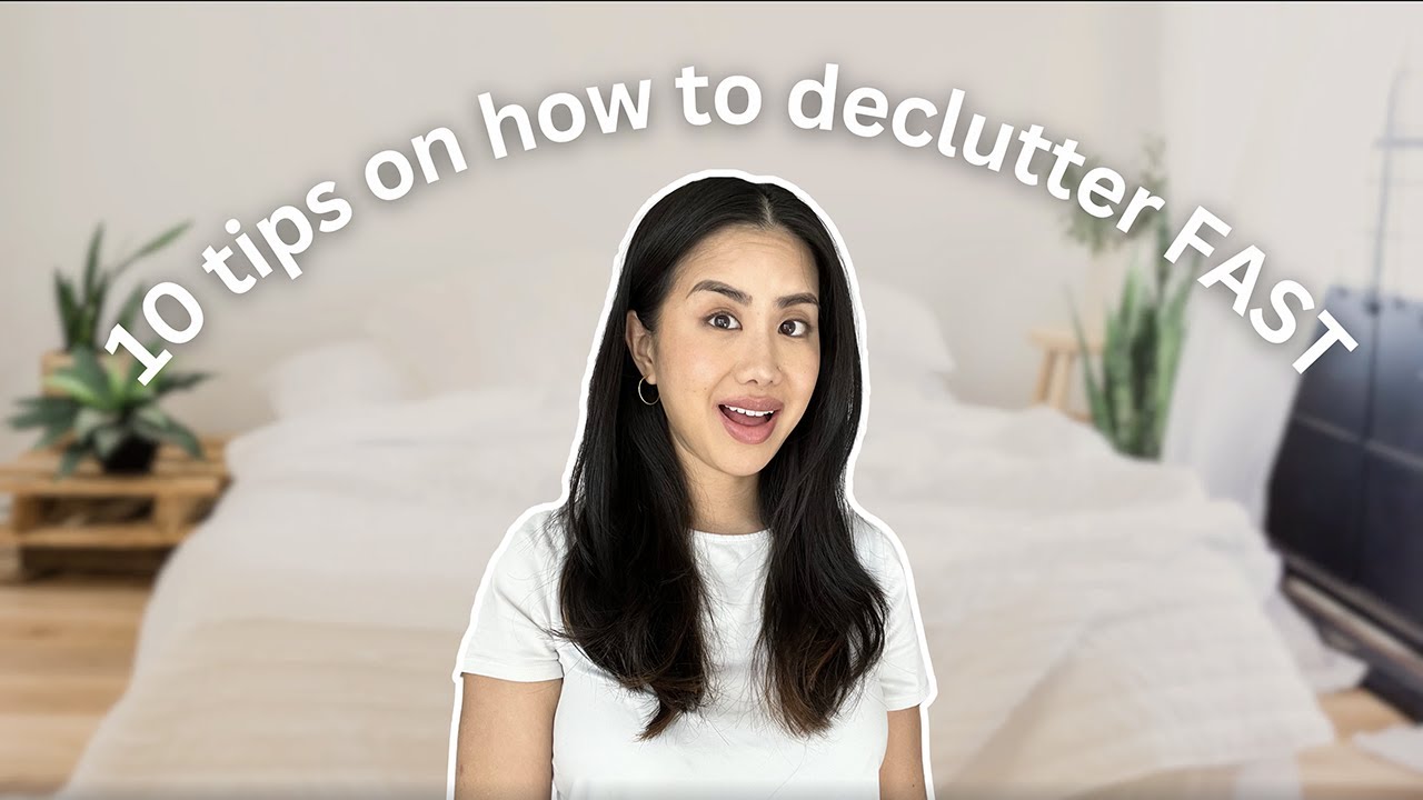 10 tips on how to declutter FAST | downsize, minimalist tips, home reorg #minimalism #savemoney ...