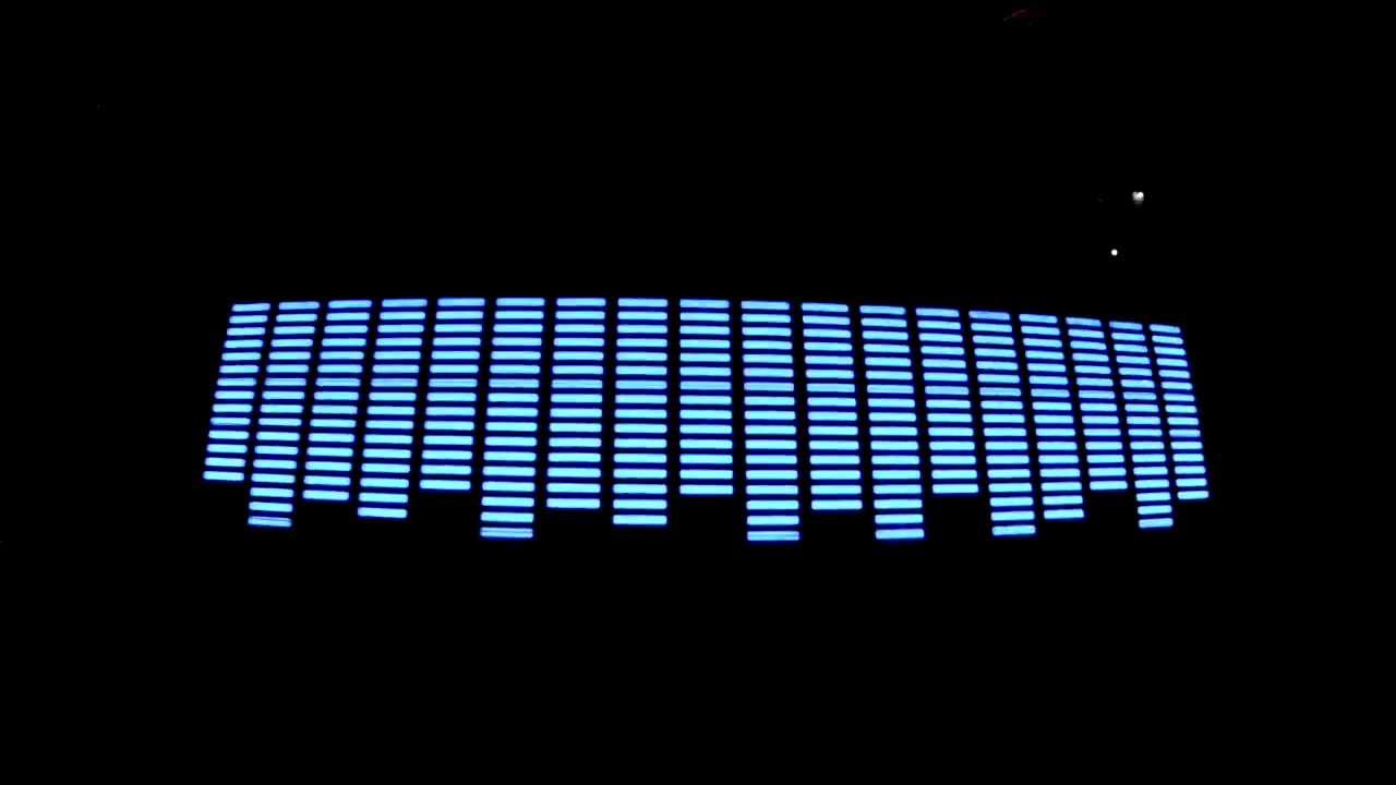 led equalizer decal - YouTube