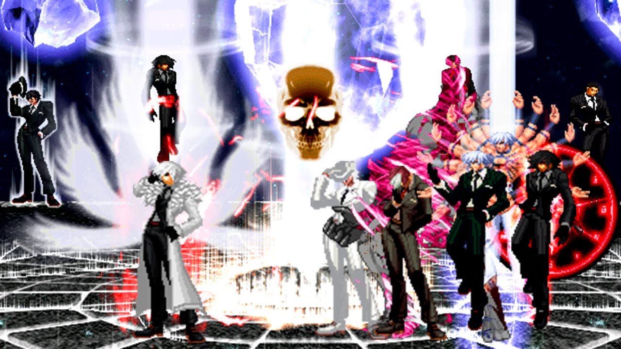 [KOF MUGEN] Black Kulou VS Elegant Team - YouTube