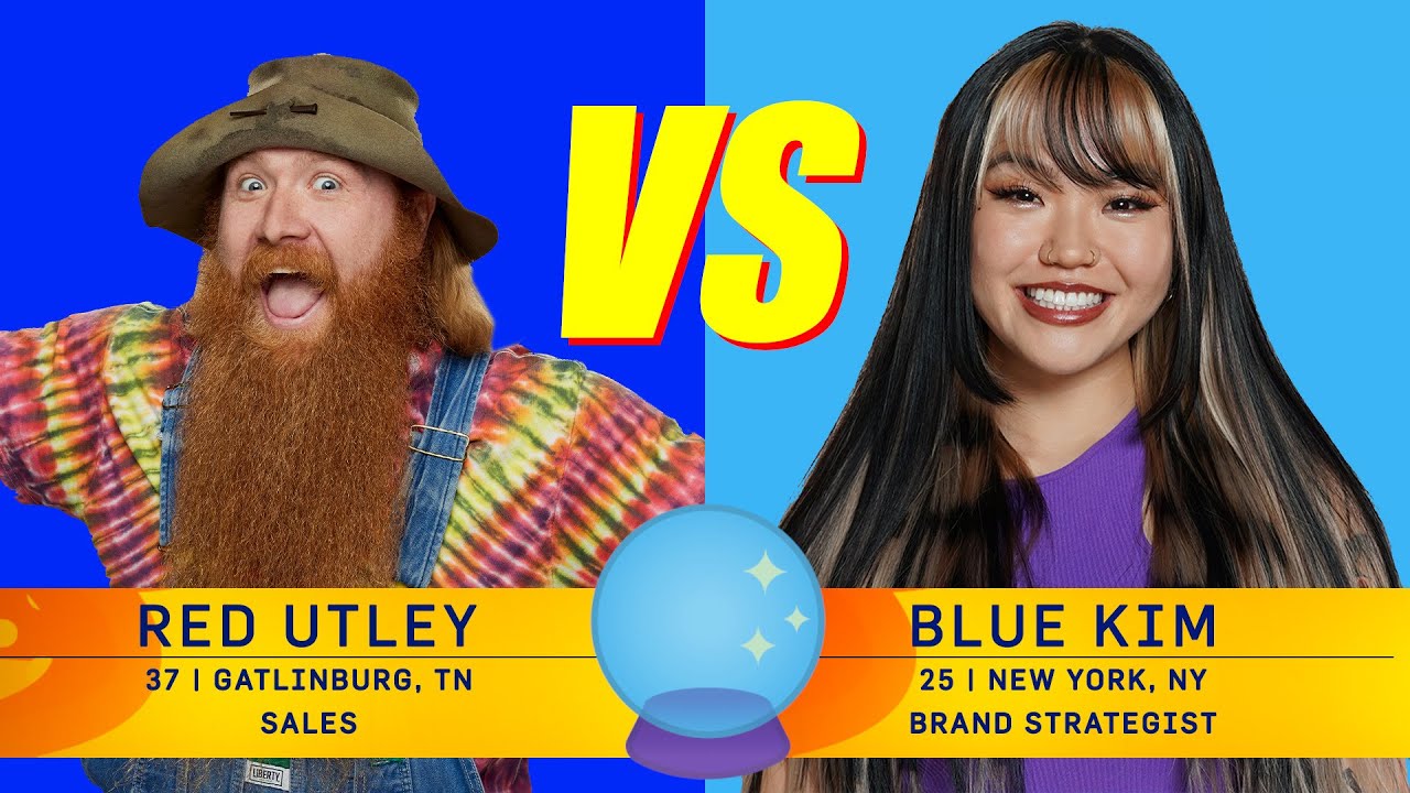 Big Brother 25 Cast Reveal Face-off: Blue Kim vs Red Utley Predictions ...