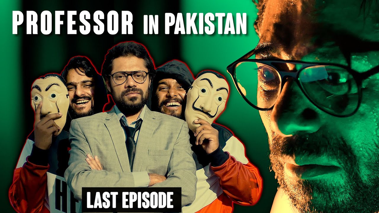 Money Heist Professor In Pakistan | Last Episode | The Fun Fin | Comedy ...