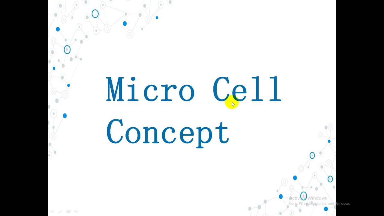 Microcell Zone Concept - YouTube