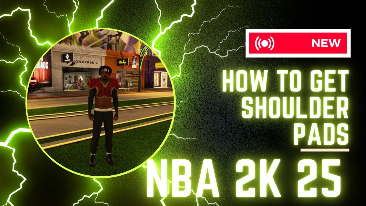 HOW TO GET THE SHOULDERS PADS 2K25 - YouTube