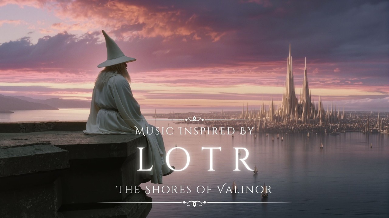 LOTR Ambient Music | The Shores of Valinor | 1 Hour for Peace ...