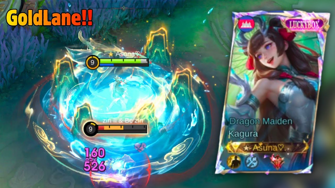 Trying Kagura Gold Lane Against Lesley on Rank!! - YouTube