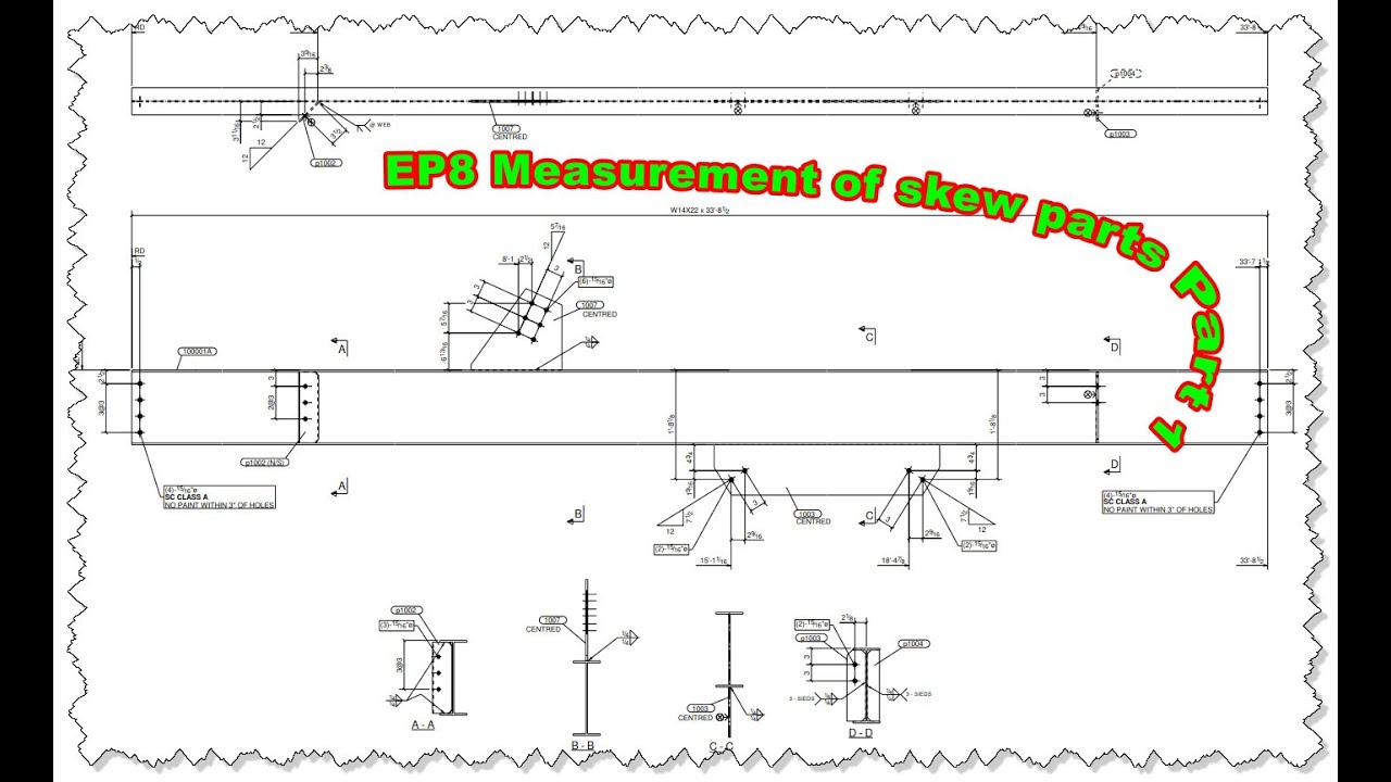 EP8 Measurement of skew parts Part 1 - YouTube