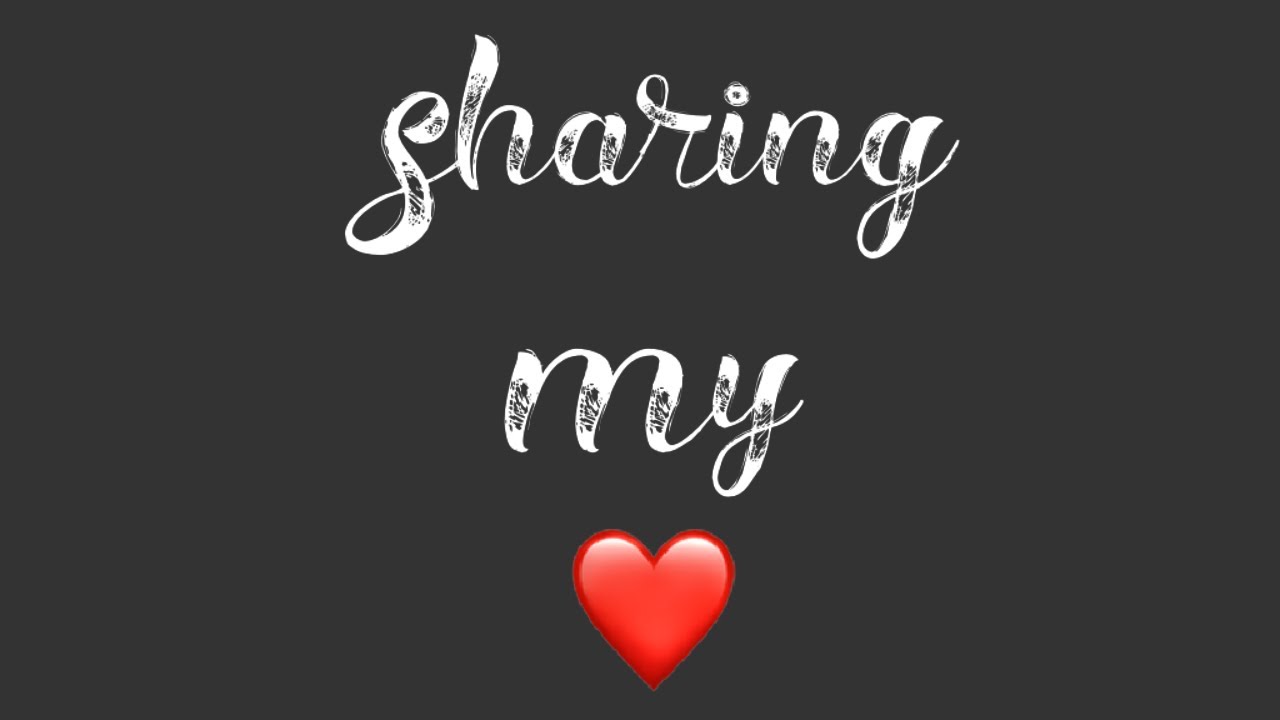 Sharing My - YouTube