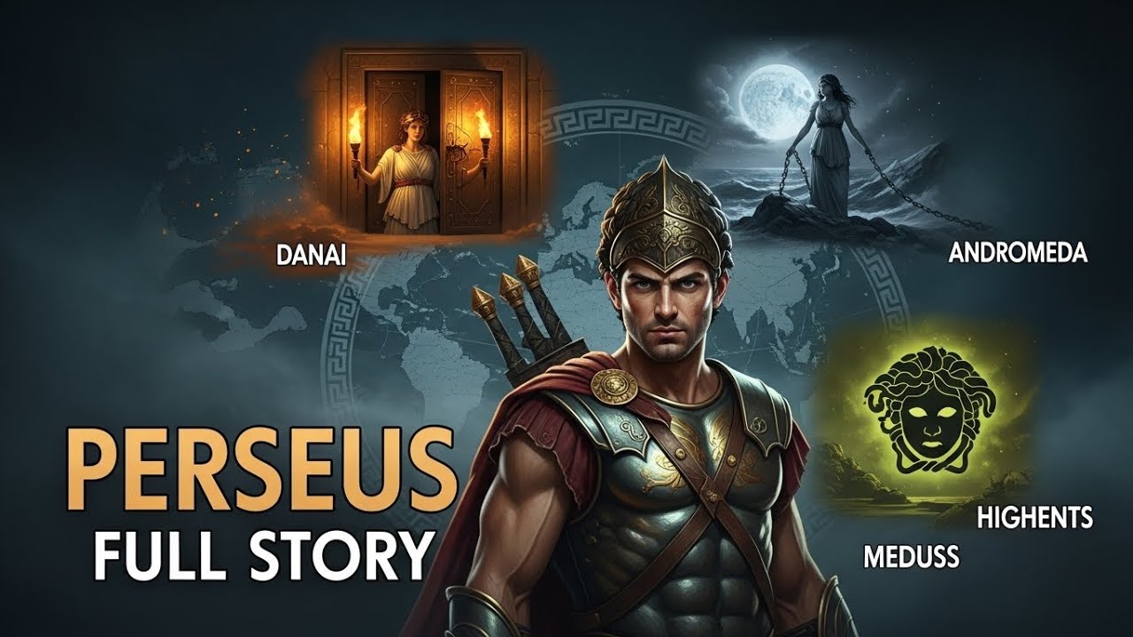 Perseus: The FULL Greek Myth (Medusa’s Head, Andromeda, and the ...