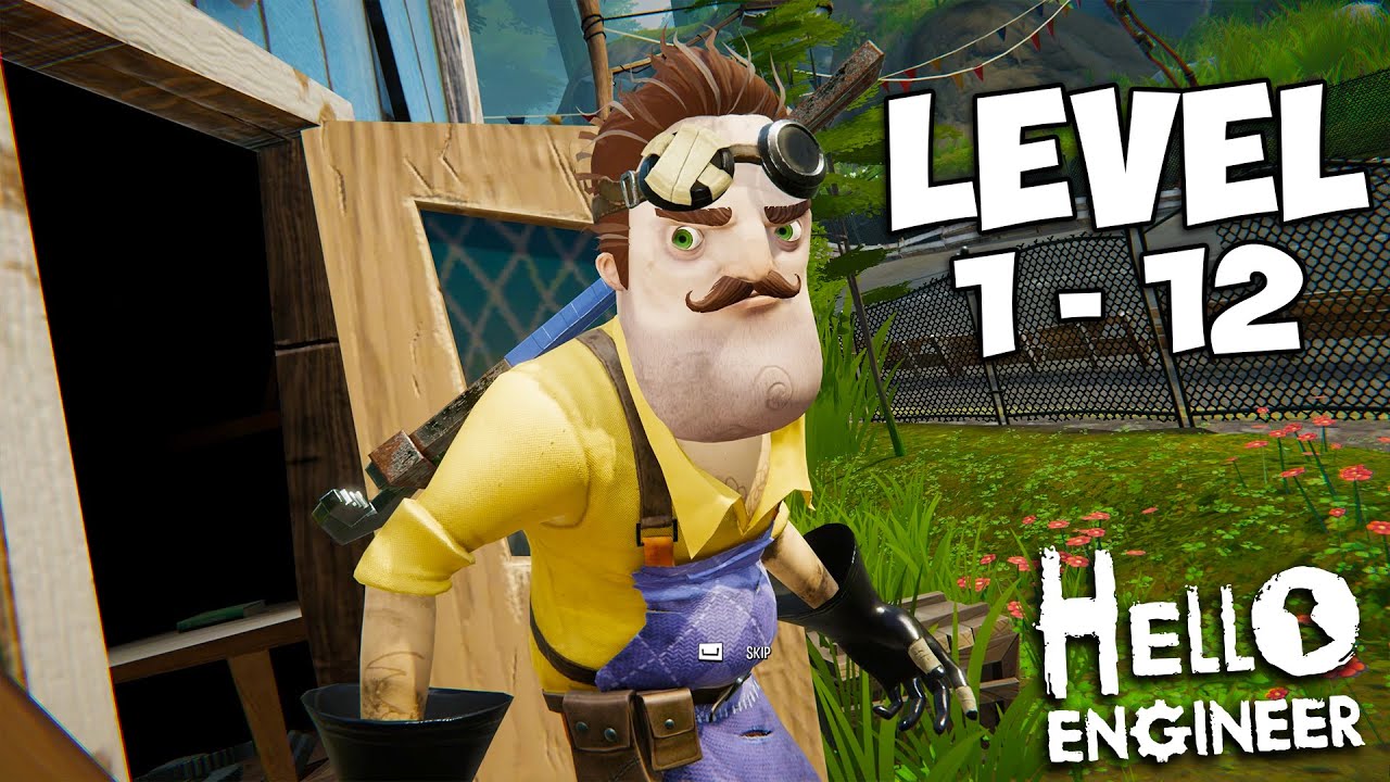 HELLO ENGINEER ACT 1 (Level 1 - 12) Walkthrough | No Commentary - YouTube