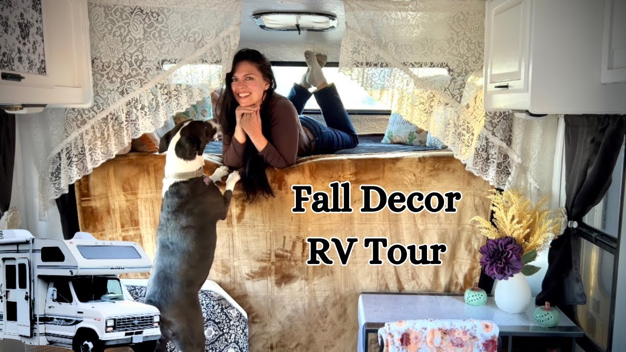 Fall Decor RV TOUR + Quick Hacks to Be Drive-Ready in Minutes - YouTube