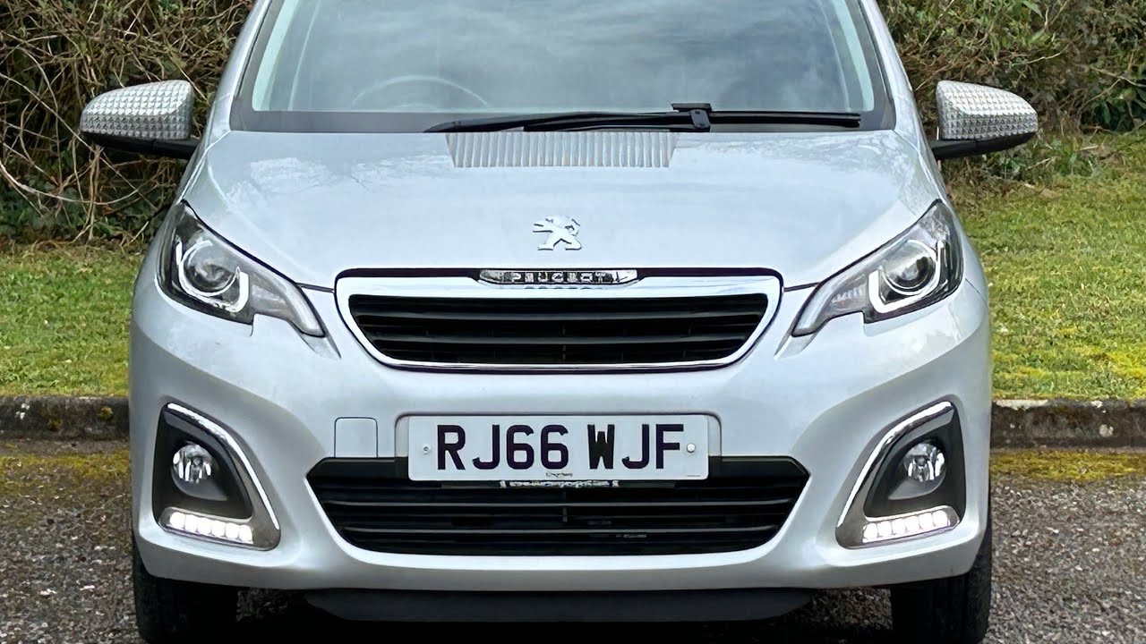 THATCHERS RJ66WJF Peugeot 108 1.2 PureTech Allure 5dr - ULEZ - PETROL ...
