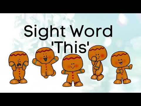Sight Word 'This', Emotions, Feelings, Gingerbread, Vocabulary, Video ...