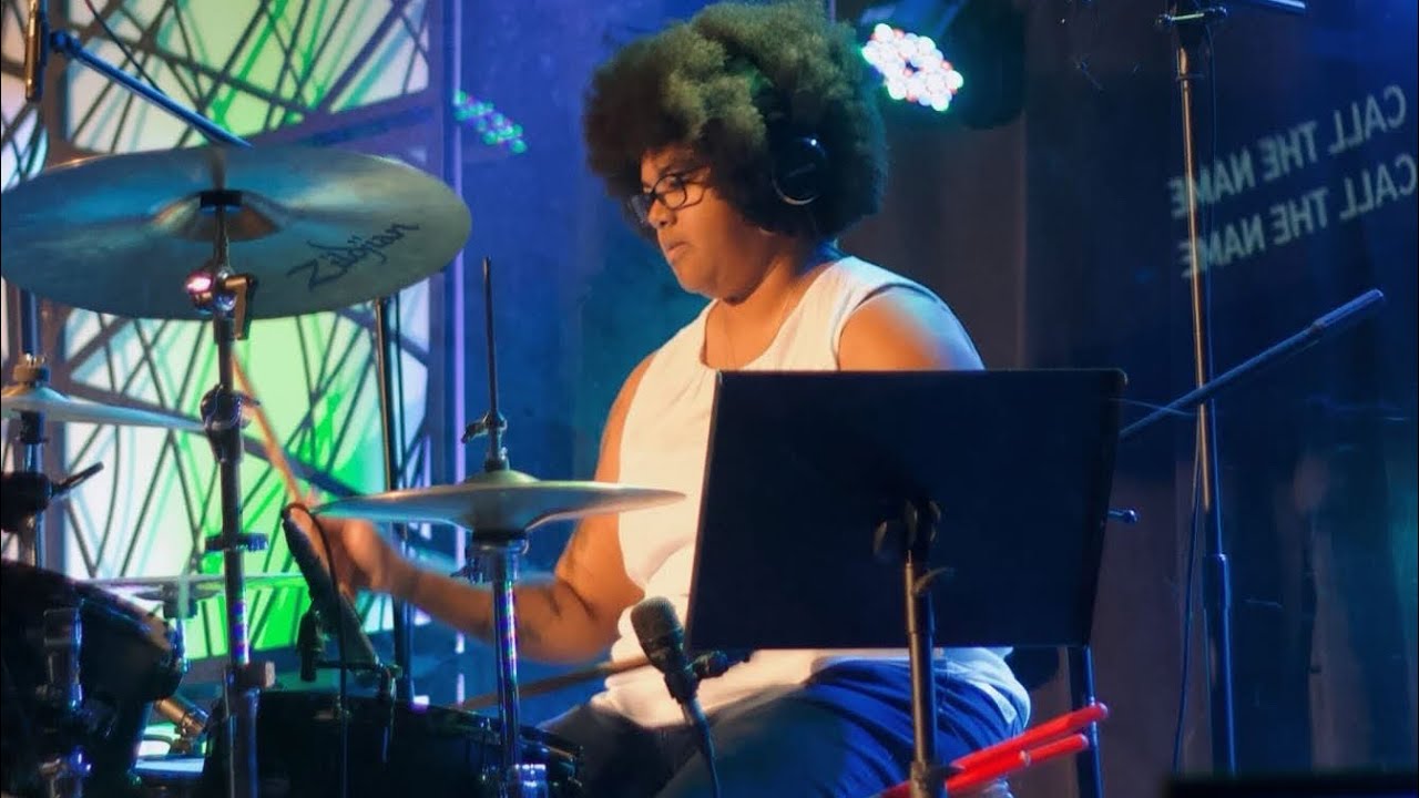 I Got To Worship on Drum Set At Church! 🥁 - YouTube
