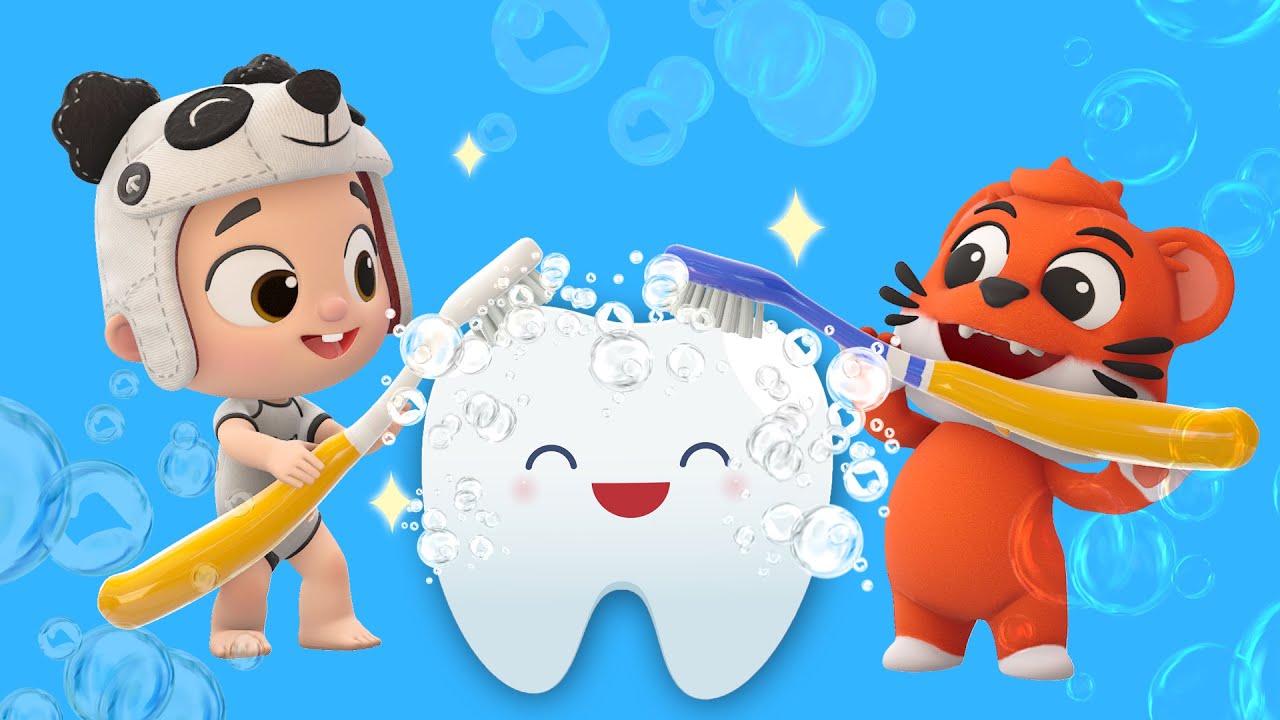 Brush Your Teeth Song | Poo Poo Song | Head Shoulder Knees and Toes # ...