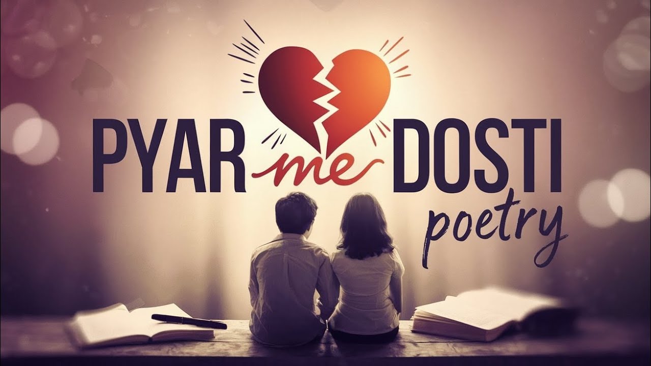 Pyar me Dosti 💗 || Friendship in Love || Hindi poetry || @WordsbyShivam ...