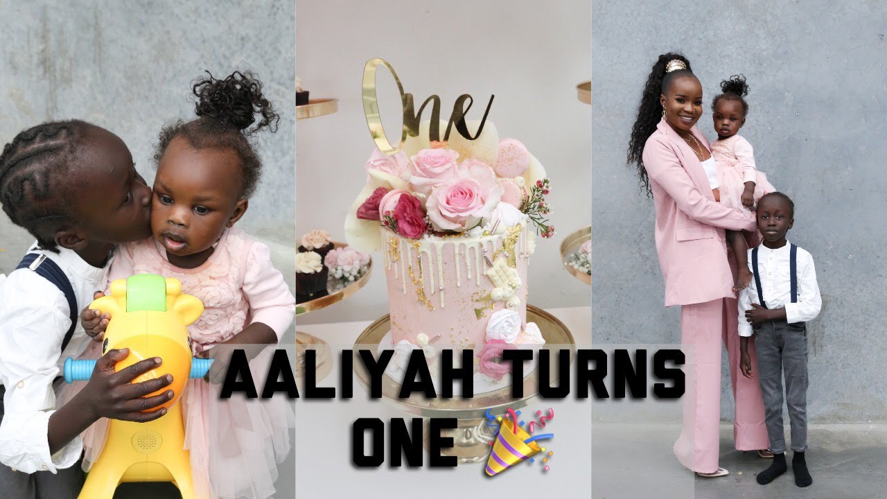 TAKE A LOOK AT AALIYAH'S 1ST BIRTHDAY PARTY |ALUK MAKUCH #stayhome ...