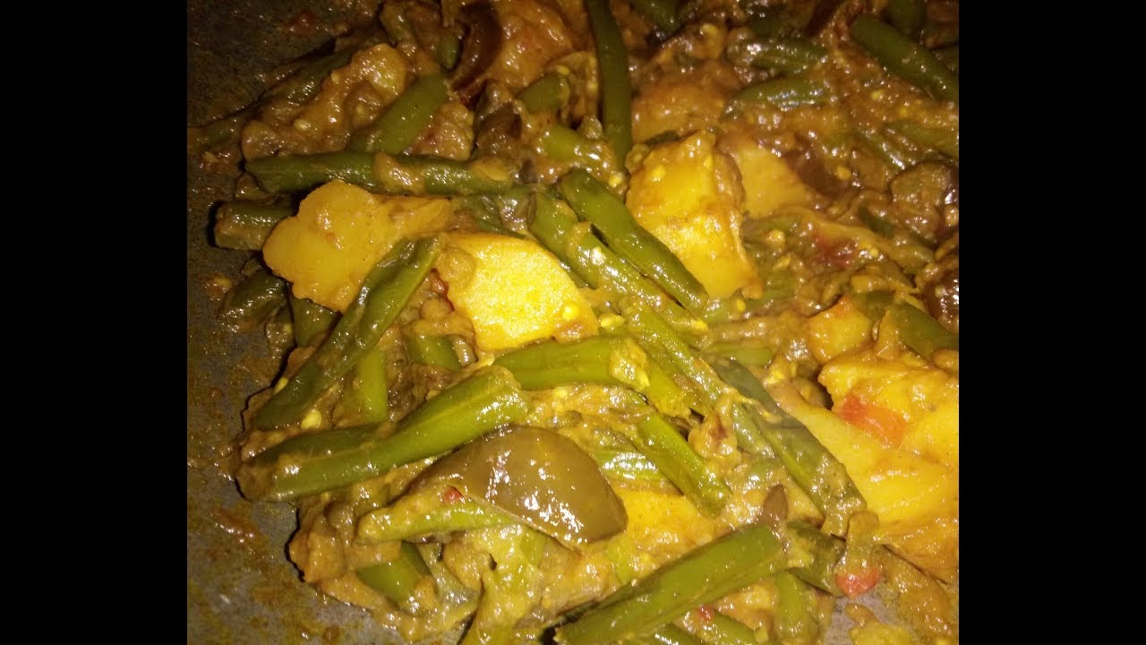 mix vegetable sabzi| how to make mix vegetable Sabzi in Assamese| - YouTube