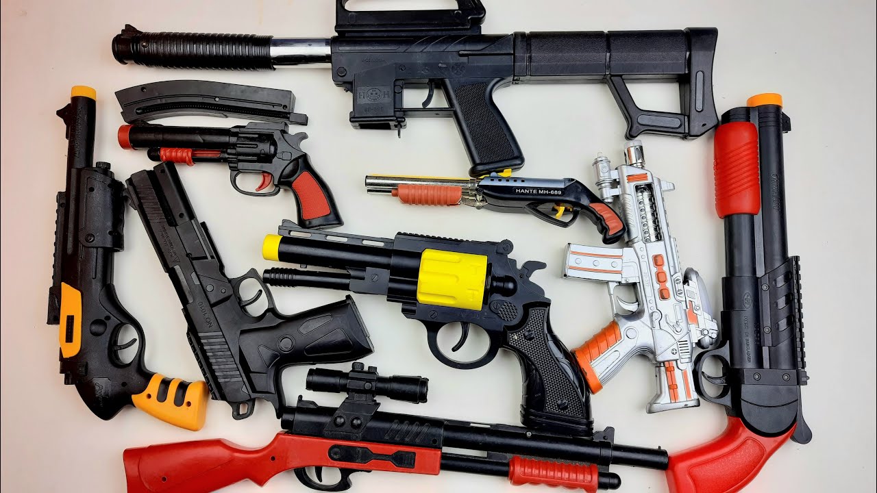 Reloading Airsoft Guns ! Gun & Scorpion submachine gun - Box of Toys ...