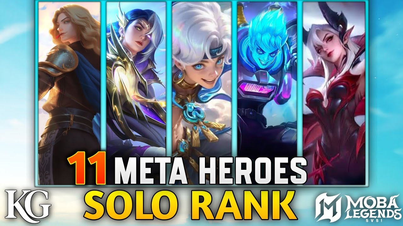 11 META HEROES FOR SOLO RANK PUSH IN SEASON 39 | ML/ML5V5 - YouTube