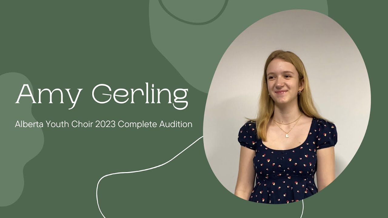 Amy Gerling AYC 2023 Complete Audition - YouTube