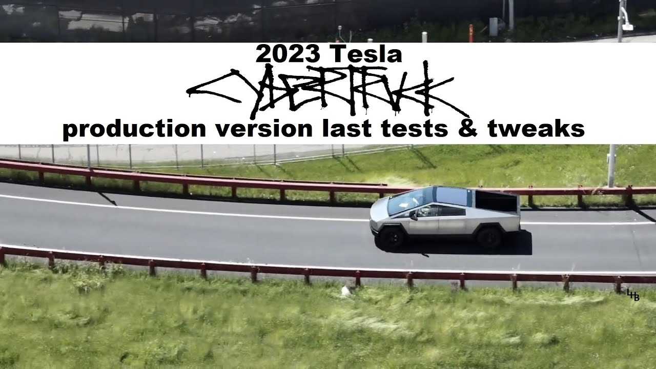 2023 Tesla CYBERTRUCK - production ready cybertruck last tweaks and ...
