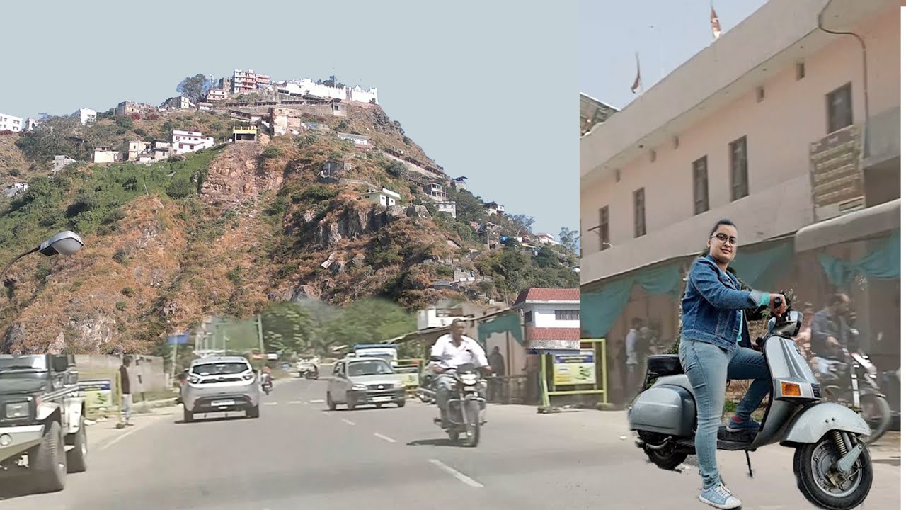 First Girl Rider To visit NAINA DEVI on BAJAJ CHETAK 150 - YouTube