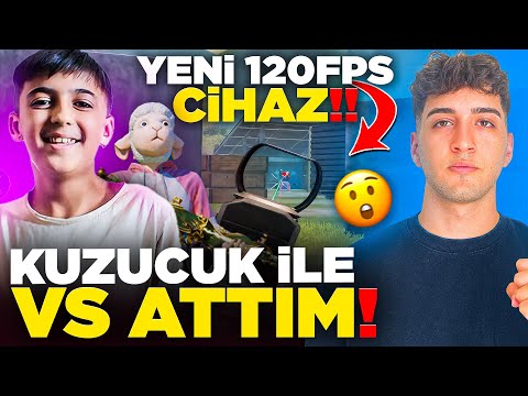 KUZUCUK İLE BÜYÜK VS ATTIK! YENİ 120 FPS CİHAZI İLE EFSANE OYNUYOR!! PUBG Mobile