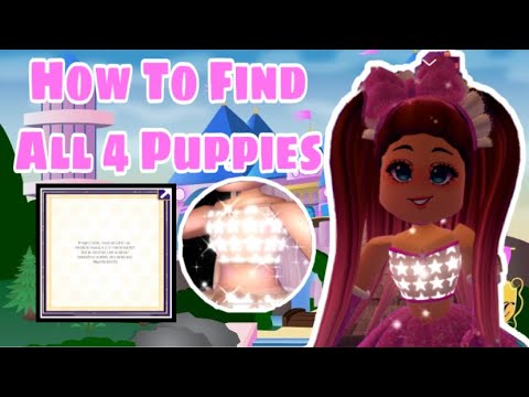 How To Find All The Puppies *EASY* | Royale High New Years 2020 - YouTube