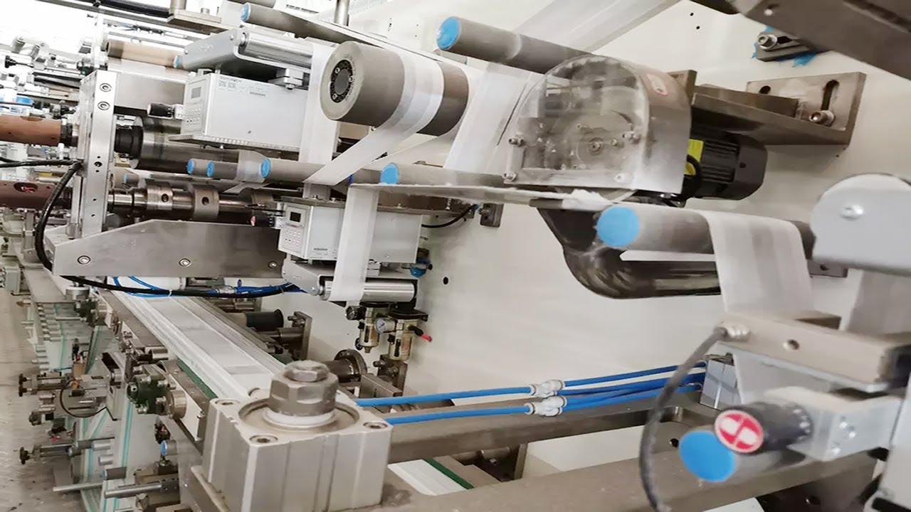 baby diapers making production equipment fully automatic diaper line ...