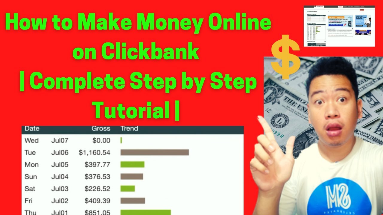 How to Make Money Online on Clickbank | Complete Step by Step Tutorial ...