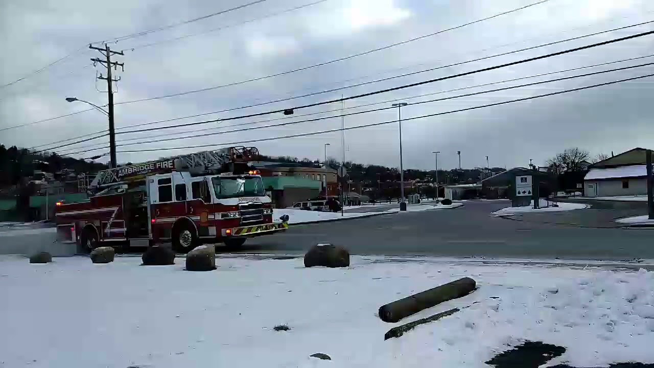 Fully involved structure fire in aliquippa - YouTube