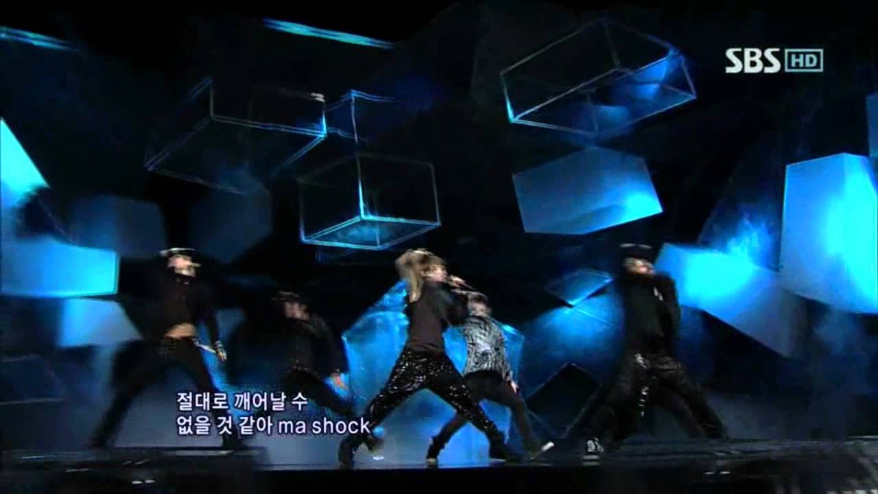 B2ST - Shock (비스트 - 쇼크) @ SBS Inkigayo 인기가요 100307 - YouTube
